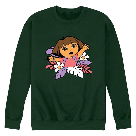 Dora The Explorer - Dora Flowers - Men's Crew Fleece Sweatshirt ...