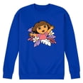 Dora The Explorer - Dora Flowers - Men's Crew Fleece Sweatshirt ...