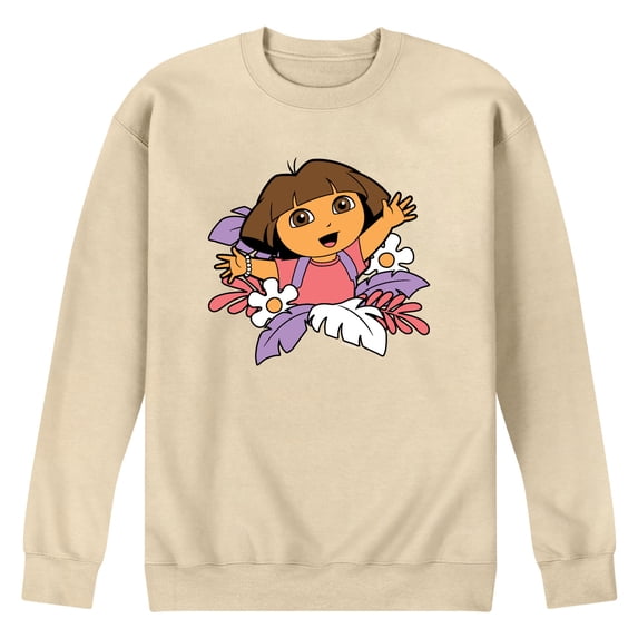 Dora The Explorer - Dora Flowers - Men's Crew Fleece Sweatshirt ...