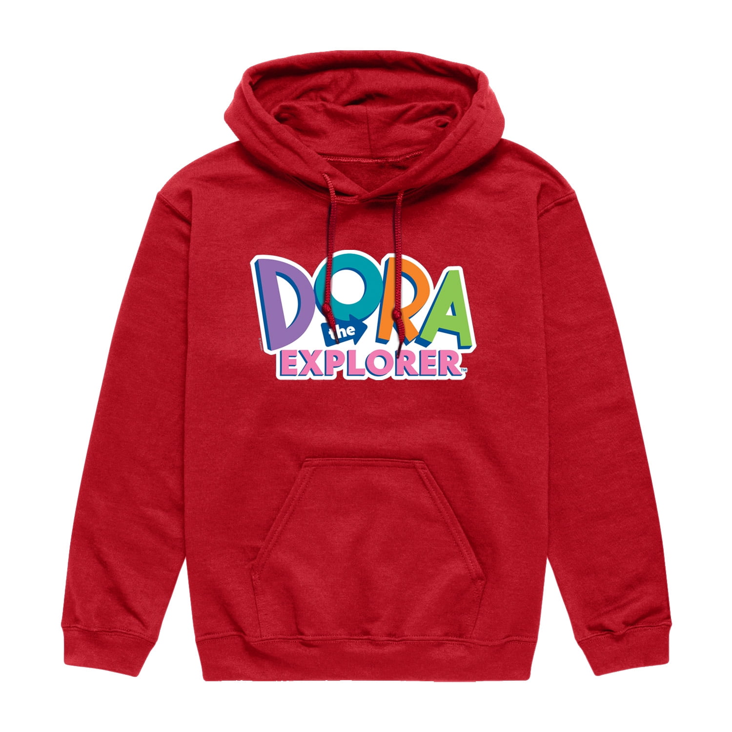 Dora The Explorer - Dora Logo - Men's Fleece Hoodie Sweatshirt ...