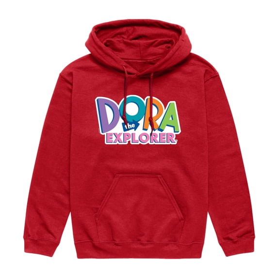 Dora The Explorer - Dora Logo - Men's Fleece Hoodie Sweatshirt ...