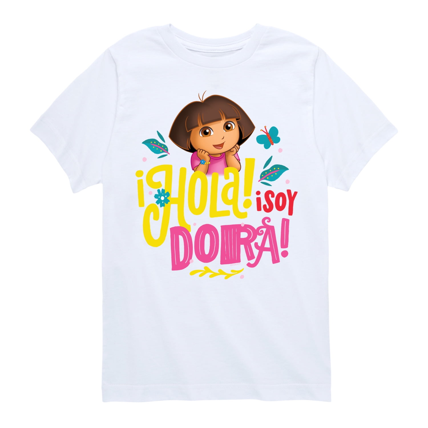 Dora The Explorer - Hola Isoy Dora - Toddler And Youth Short Sleeve ...