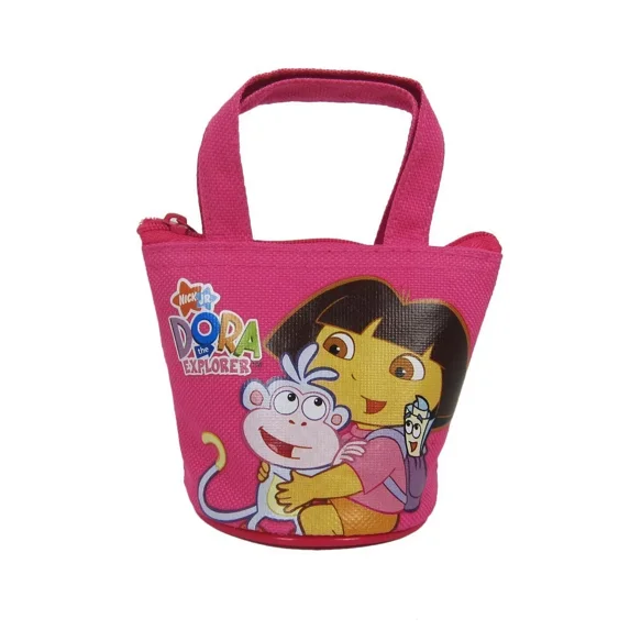 Dora The Explorer Hot Pink Mini Hand Bag Coin Bag Purse For Kids School ...