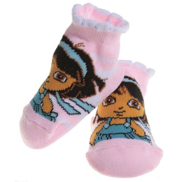 9 Pair-Pack Princess Ariel Socks - Mermaid Blue and Pink Colored Baby ...