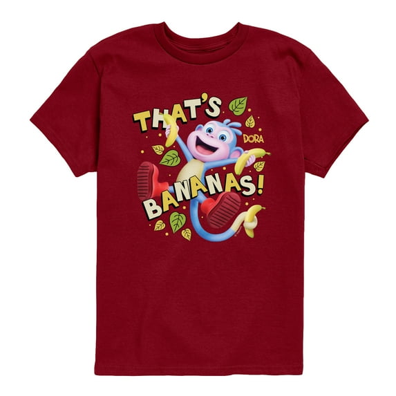 Dora The Explorer - Thats Bananas - Toddler And Youth Short Sleeve ...