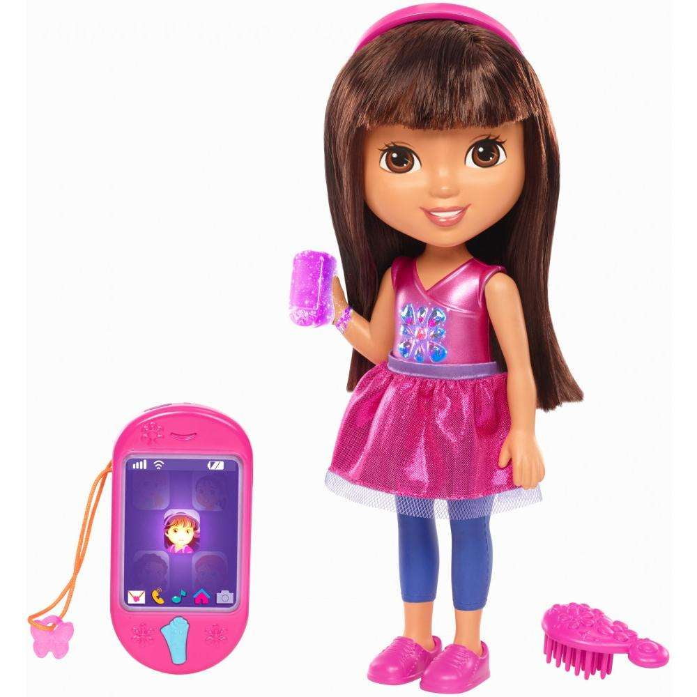 Dora and Friends Talking Dora and Smartphone - Walmart.com