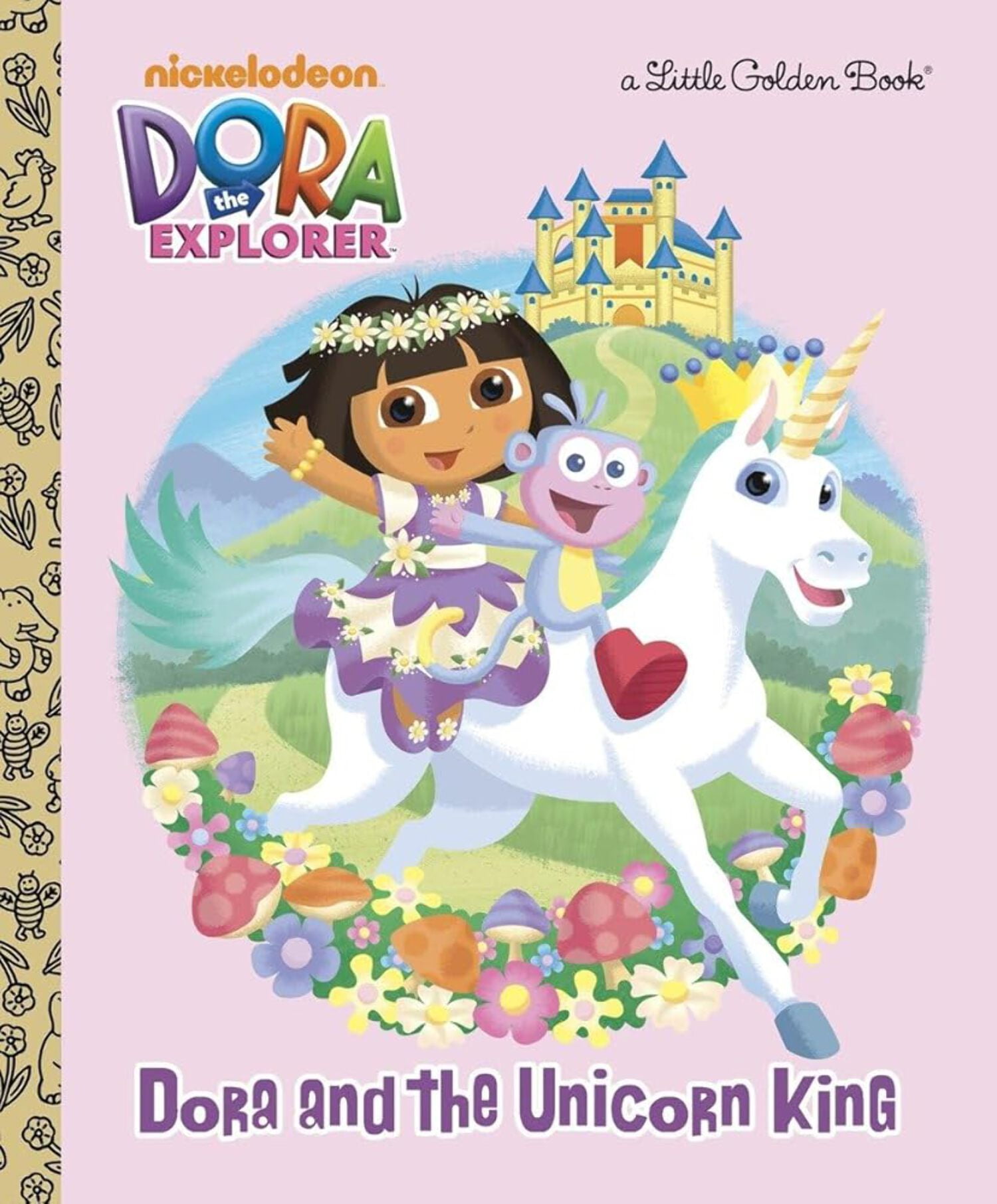 Dora and the Unicorn King (Dora the Explorer) (Little Golden Book) by ...