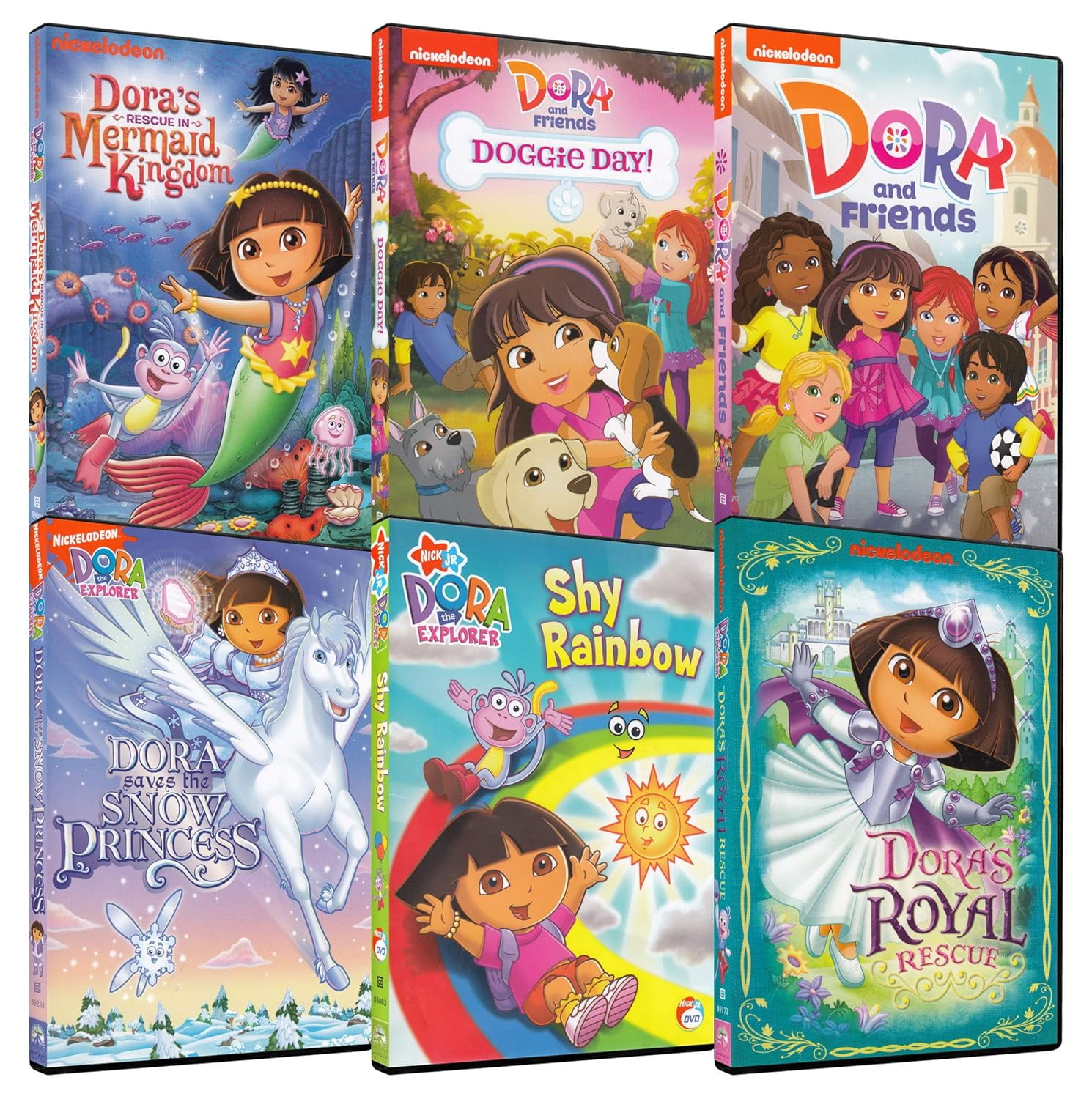 Dora's 6-Pack Collection (DVD) - Walmart.com