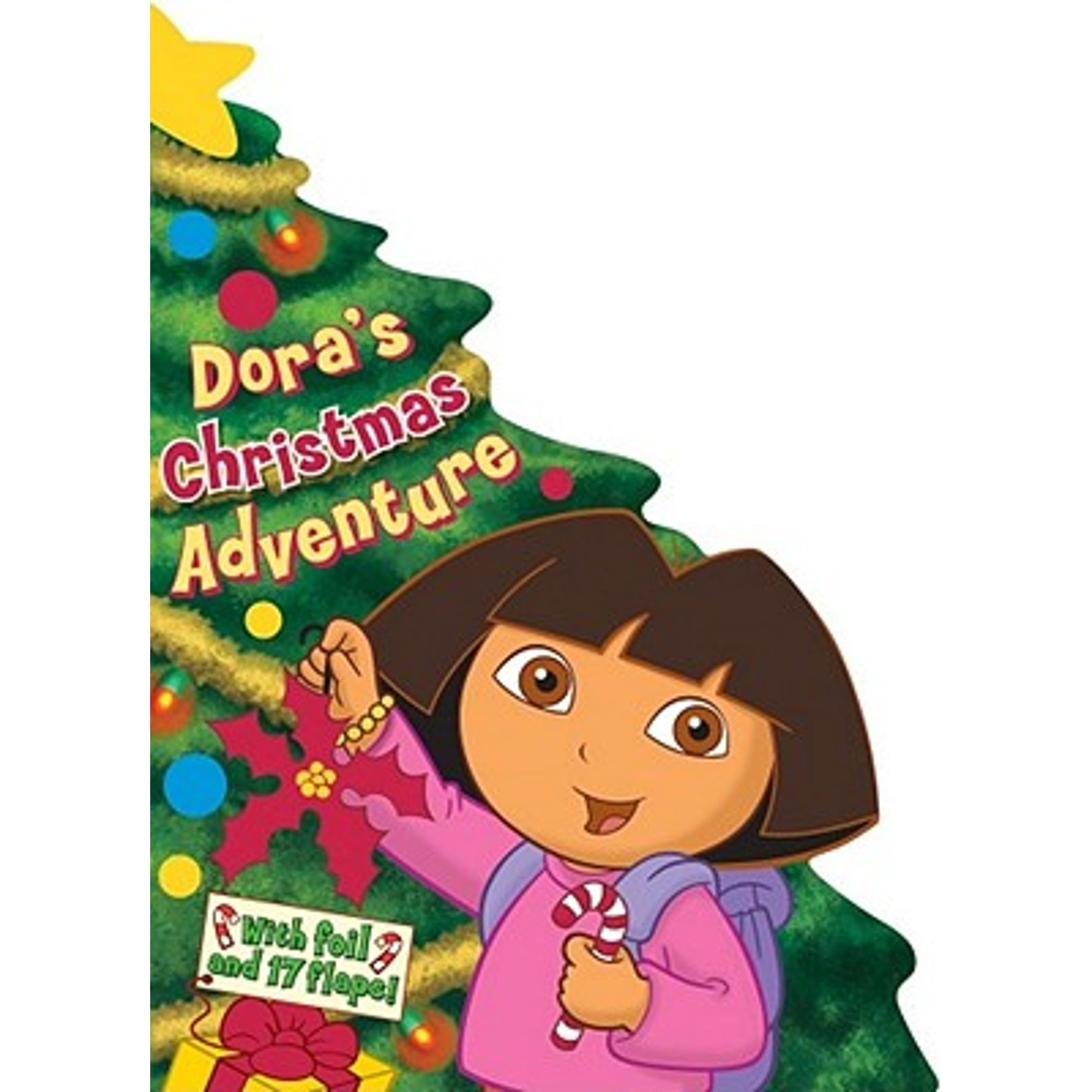 Pre-Owned Doras Christmas Adventure Dora the Explorer Board Book ...