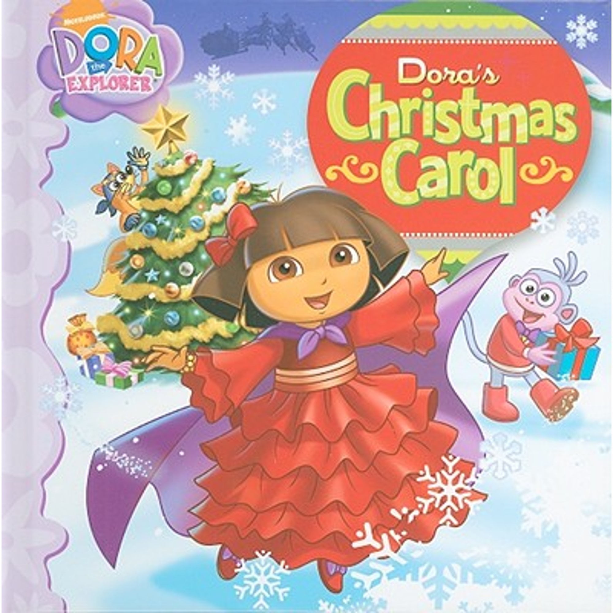 Pre-Owned Doras Christmas Carol Dora the Explorer Hardcover Christine ...