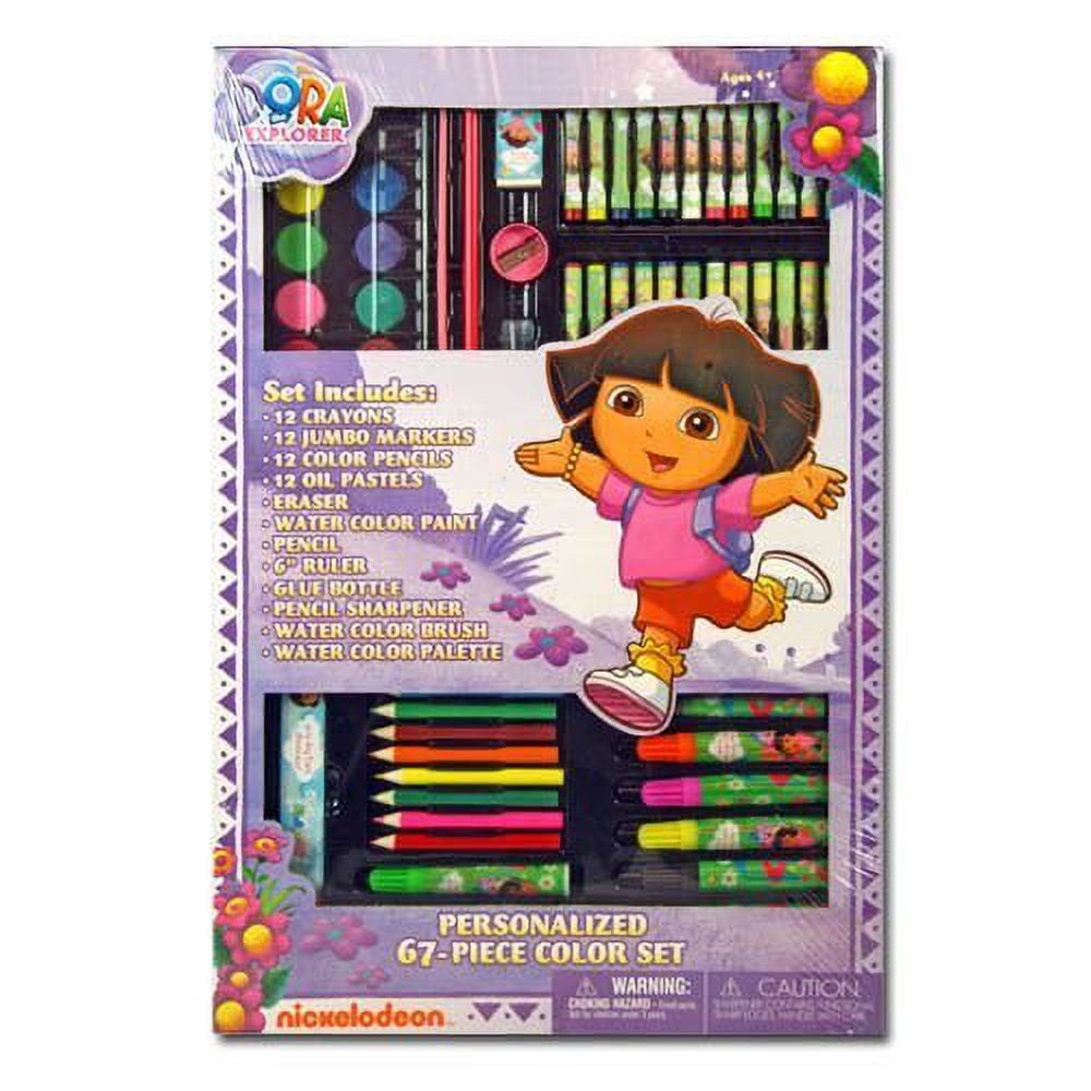 Dora the Explorer 67 Piece Color Set - Walmart.com