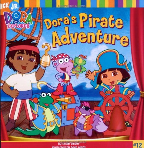Pre-Owned Dora's Pirate Adventure (Dora the Explorer 8x8 - Walmart.com