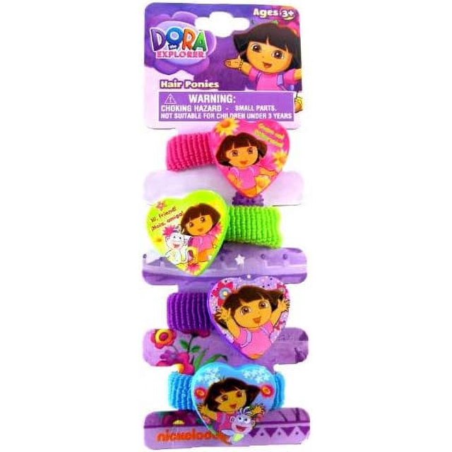 Dora the Explorer Assorted Colors Mini Scrunchie Set ( 2 Pack ...