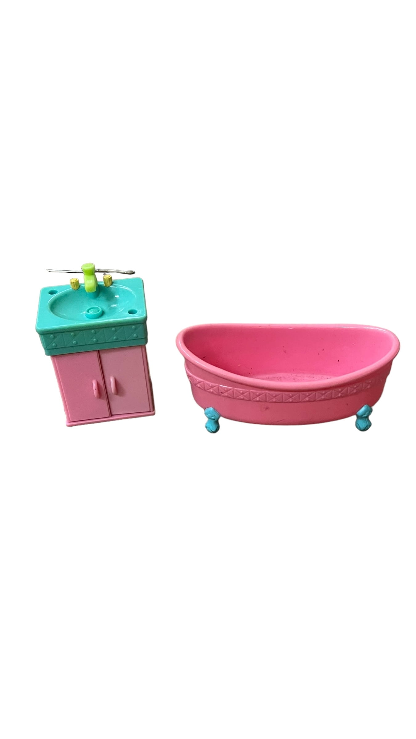 Dora the Explorer Bathroom Dollhouse Tub and Vanity Sink Replacement ...