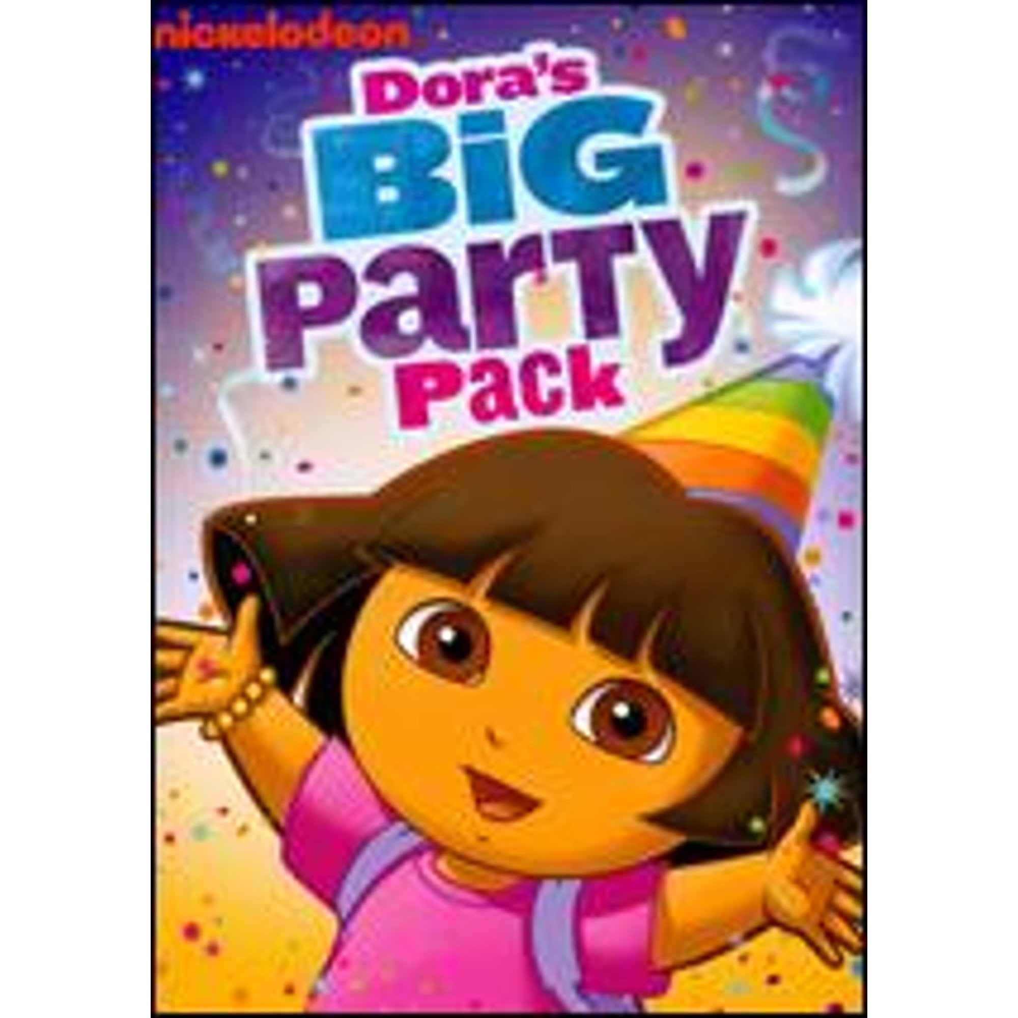 Pre-Owned Dora the Explorer: Dora's Big Party Pack [3 Discs] (DVD ...