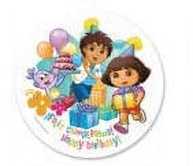 Dora the Explorer Feliz Cumpleanos Extra Large Edible Photo Image Cake ...