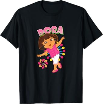 Dora the Explorer Fireworks Fourth of July Pink Orange T-Shirt ...
