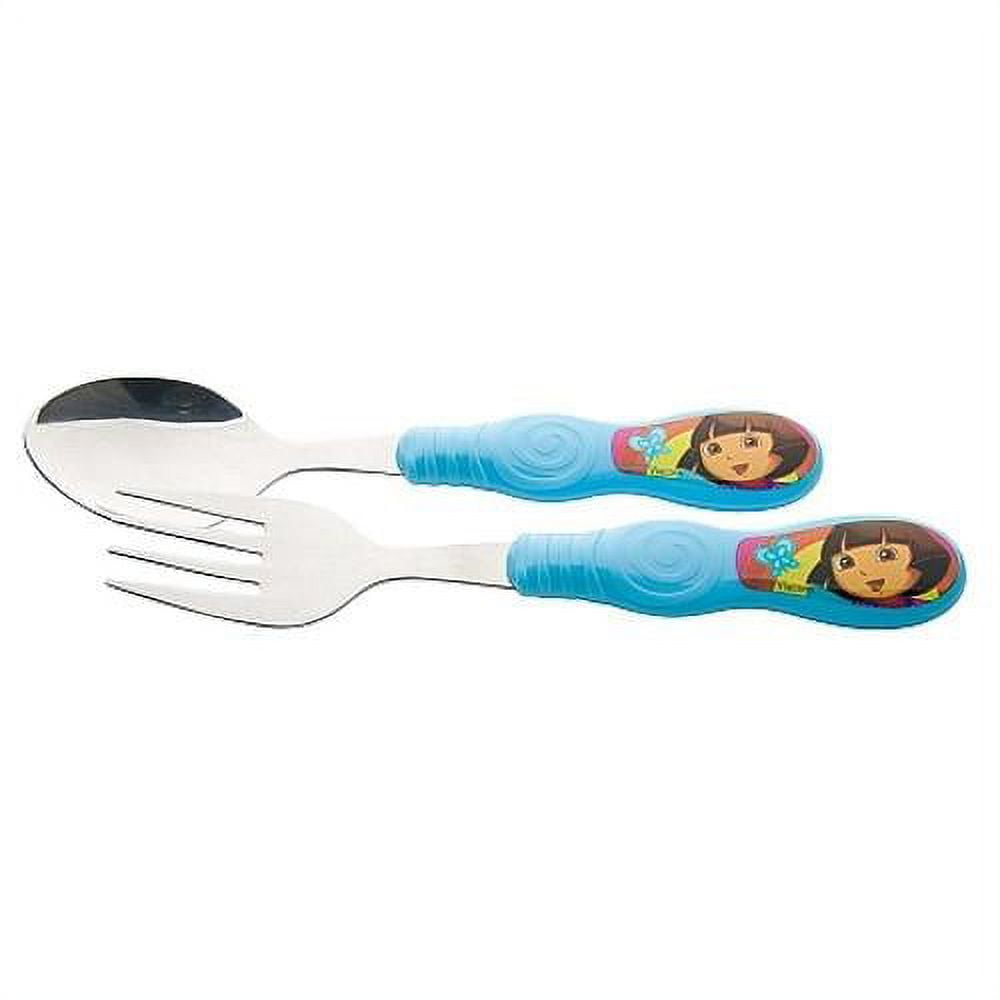 Dora the Explorer Fork and Spoon Set - Walmart.com