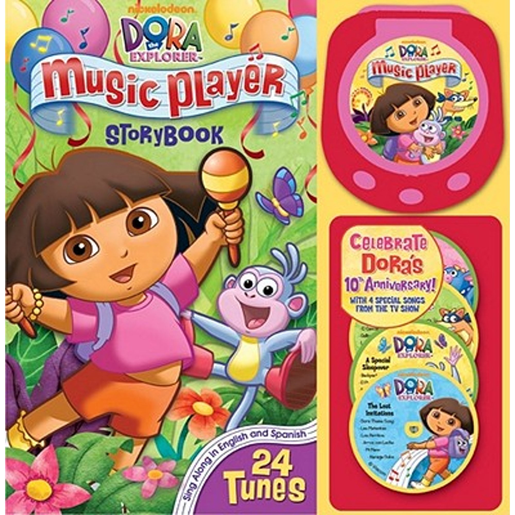Pre-Owned Dora the Explorer Music Player Storybook [With Music Player ...