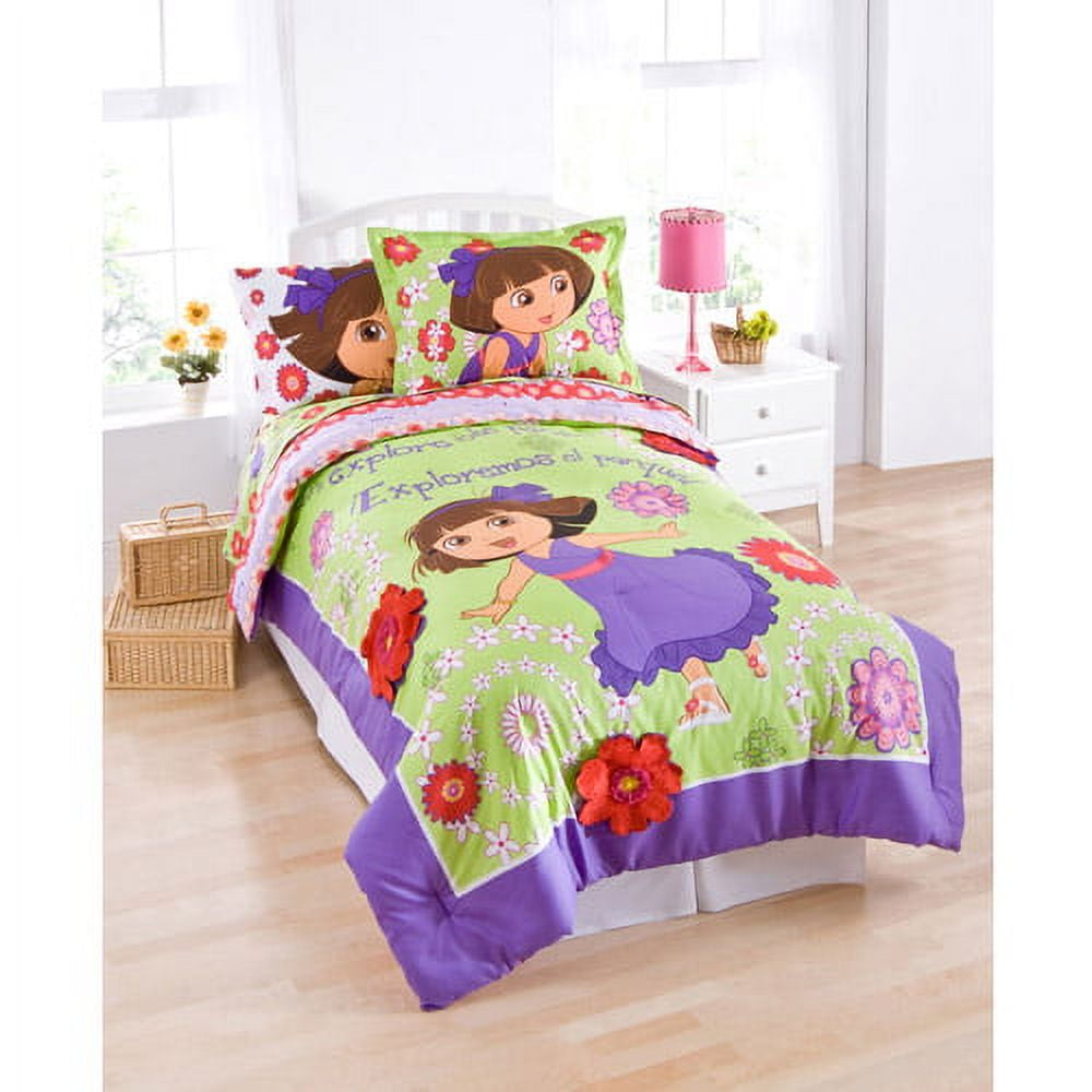 Dora the Explorer Picnic Bedding Sheet Set - Walmart.com