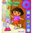 Pre-Owned Dora the Explorer (Publications International): Ding Dong! It's Dora! (Board book ...