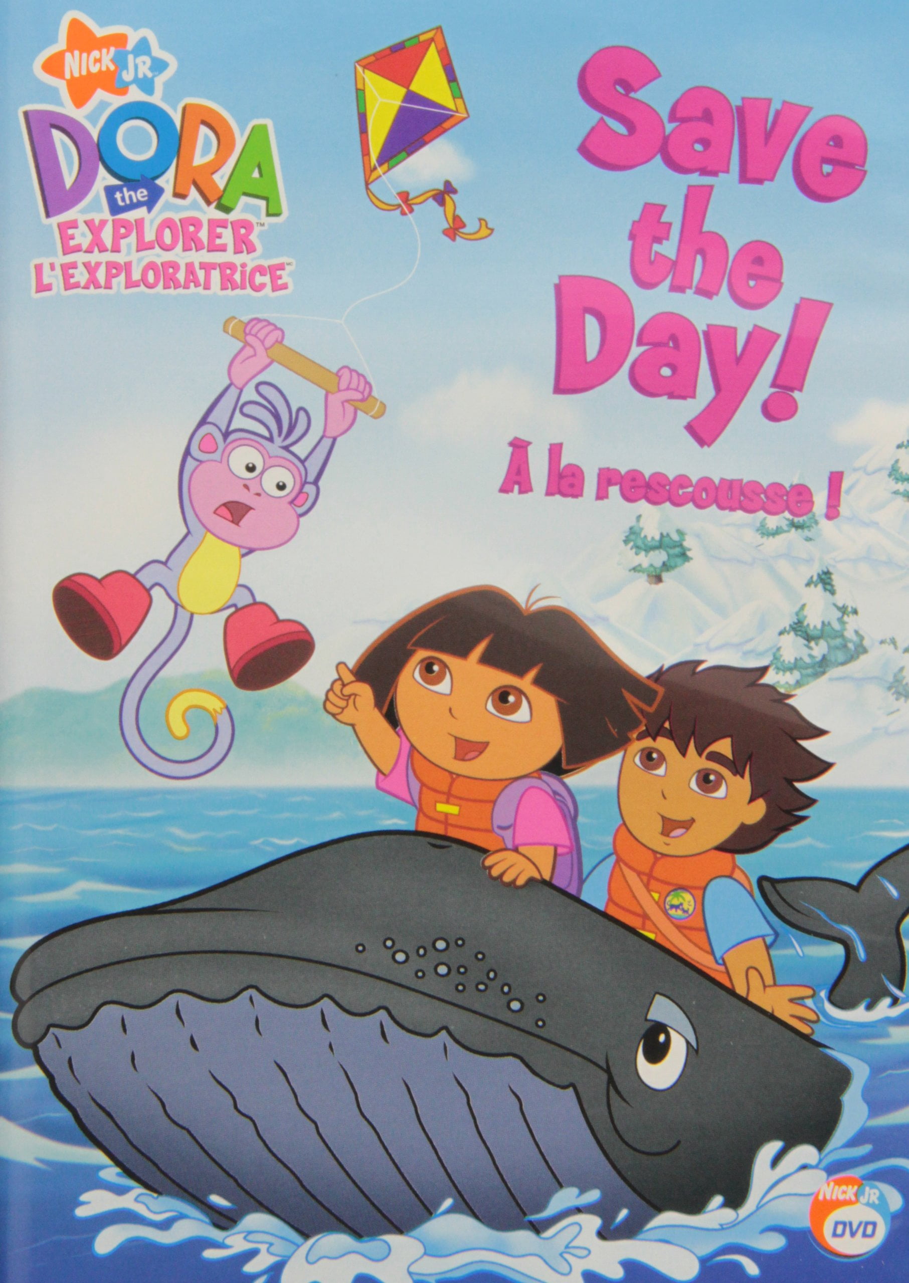 Dora the Explorer: Save the Day! (Bilingual) [DVD] - Walmart.com