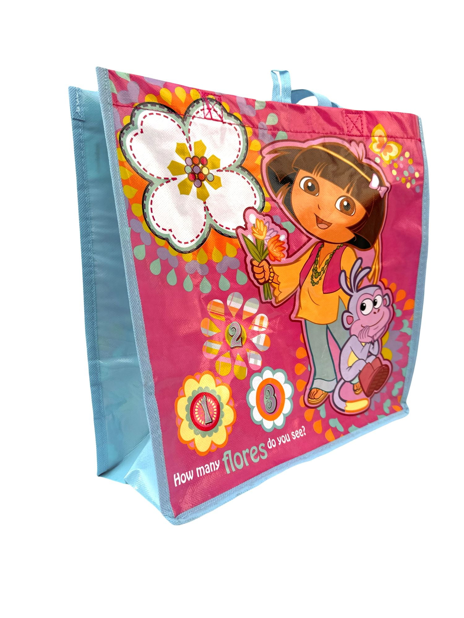Dora the Explorer Tote Bag - Nick Jr Dora & Boots Grocery Bag - Walmart.com