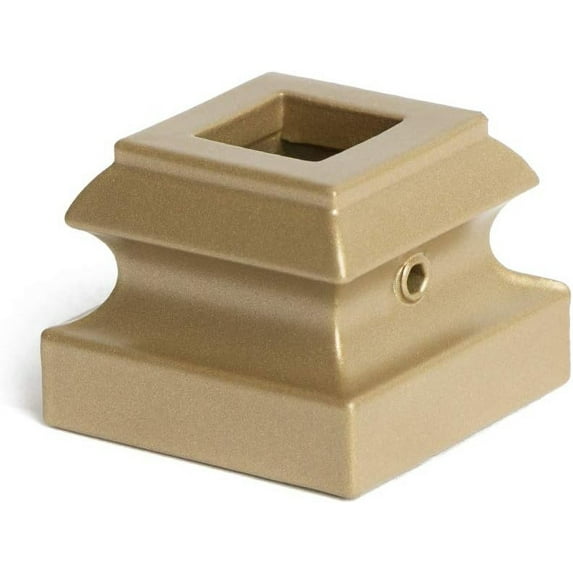 Dorado Gold 16.3.19 Flat Base Shoes for 1/2 inch Square Iron Balusters ...