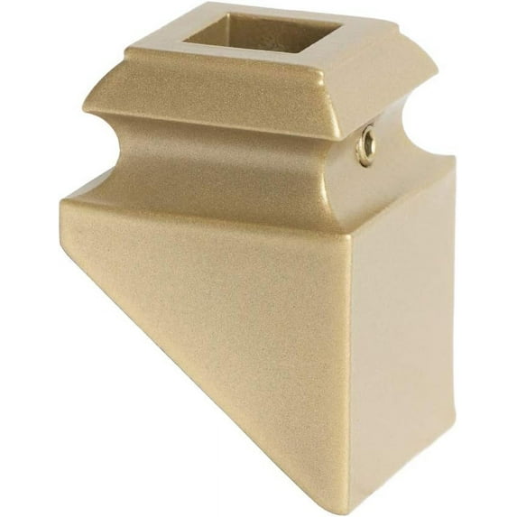 Dorado Gold 16.3.2 Angled Base Shoes for 1/2 inch Square Iron Balusters ...
