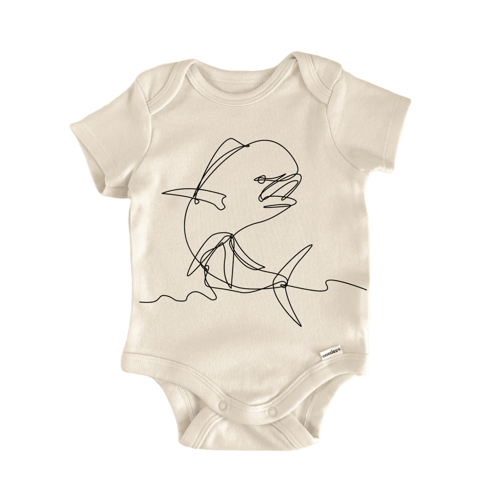 Dorado Mahi Mahi Fish Line - Baby Bodysuit - Walmart.com