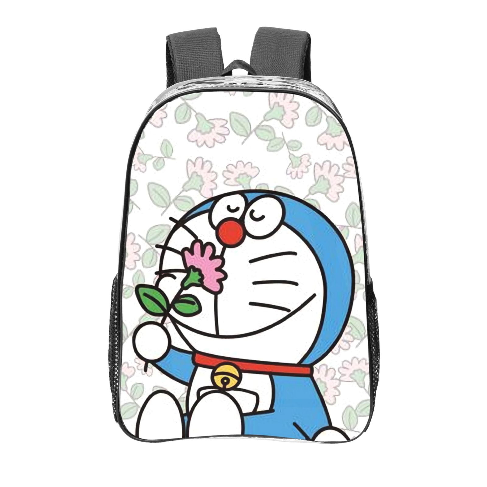 Doraemon 16-Inch Transparent Backpack With Two Straps，Suitable For ...