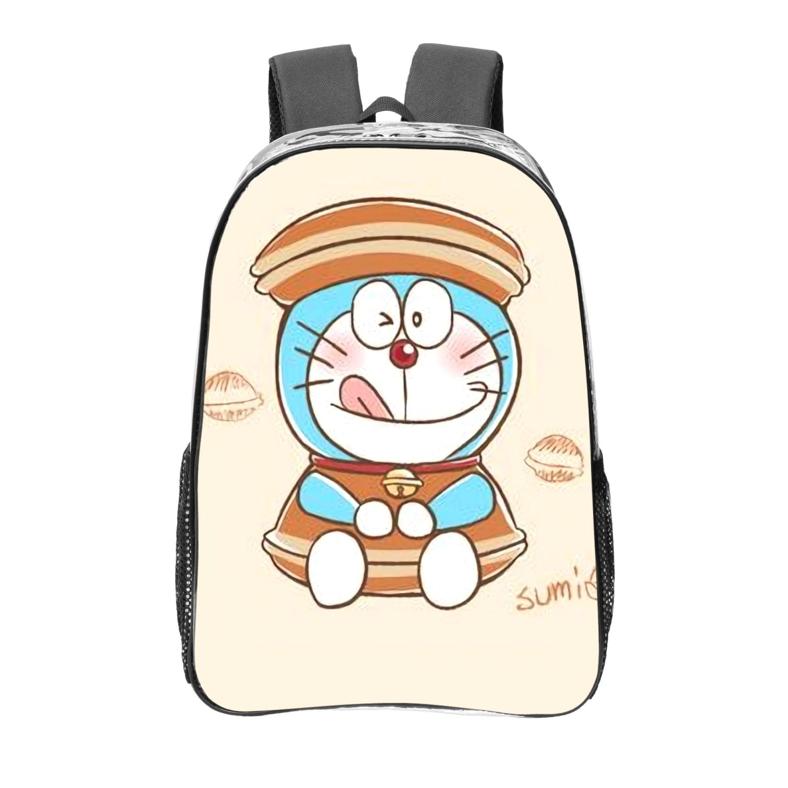 Doraemon 16-Inch Transparent Backpack With Two Straps，Suitable For ...