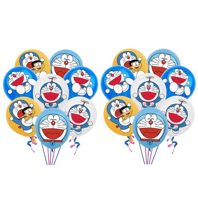 Doraemon Balloons Party Supplies Birthday Favors Decorations Decor Kit ...