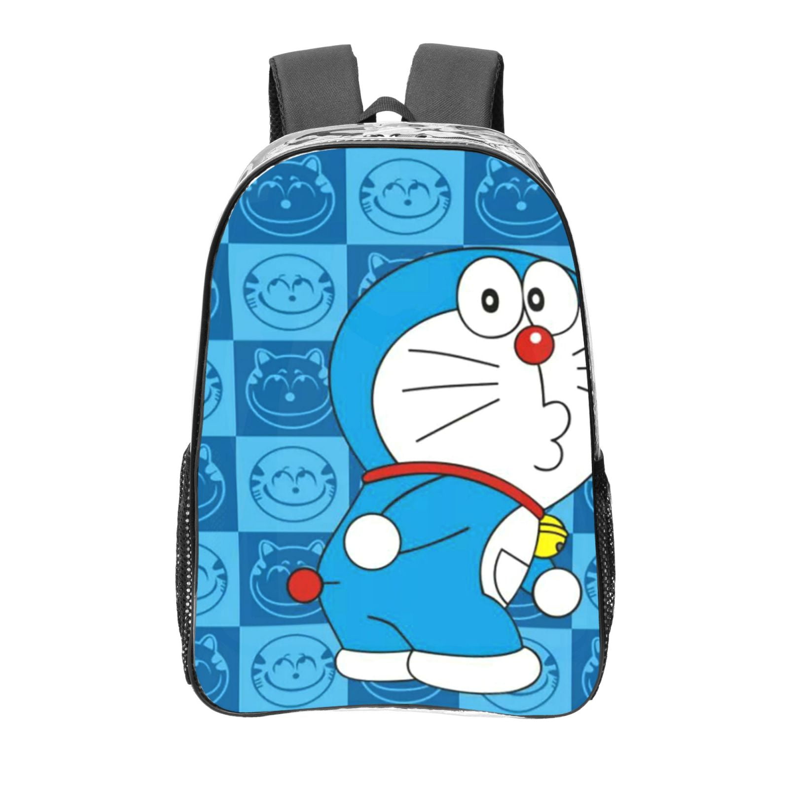 Doraemon Basics Transparent Backpack School See Through Plastic ...
