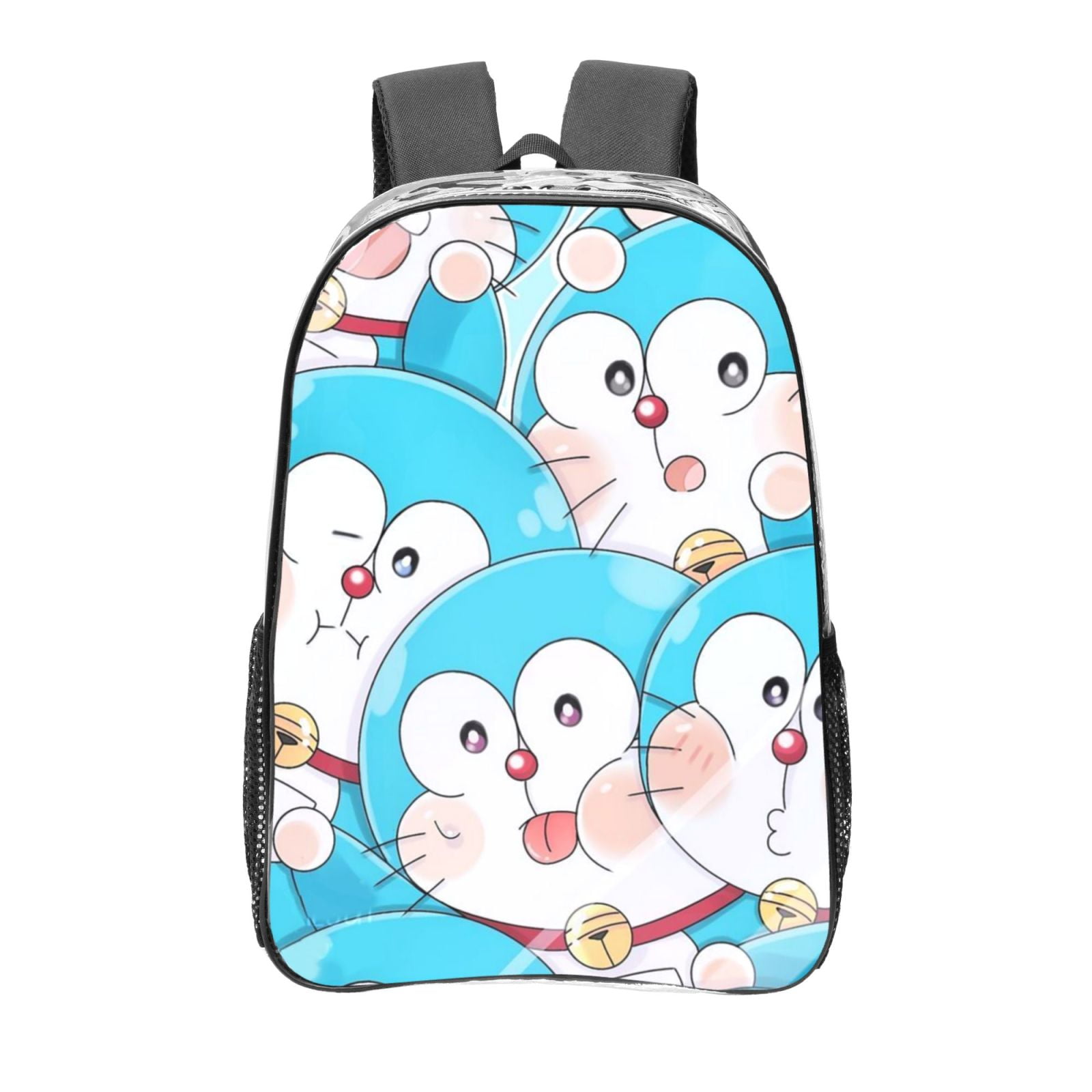 Doraemon Basics Transparent Backpack School See Through Plastic ...
