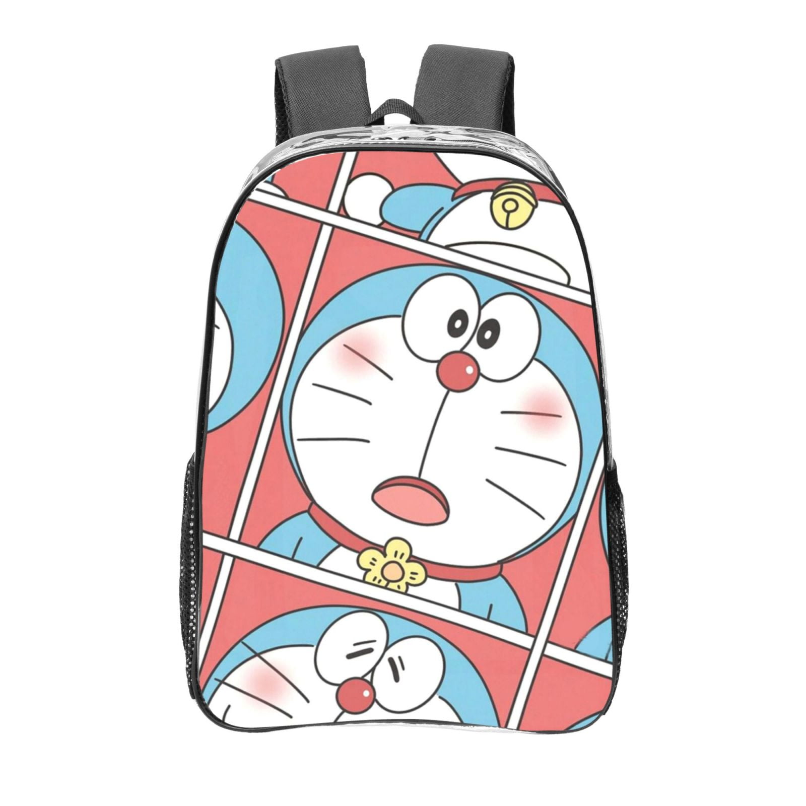 Doraemon Basics Transparent Backpack School See Through Plastic ...