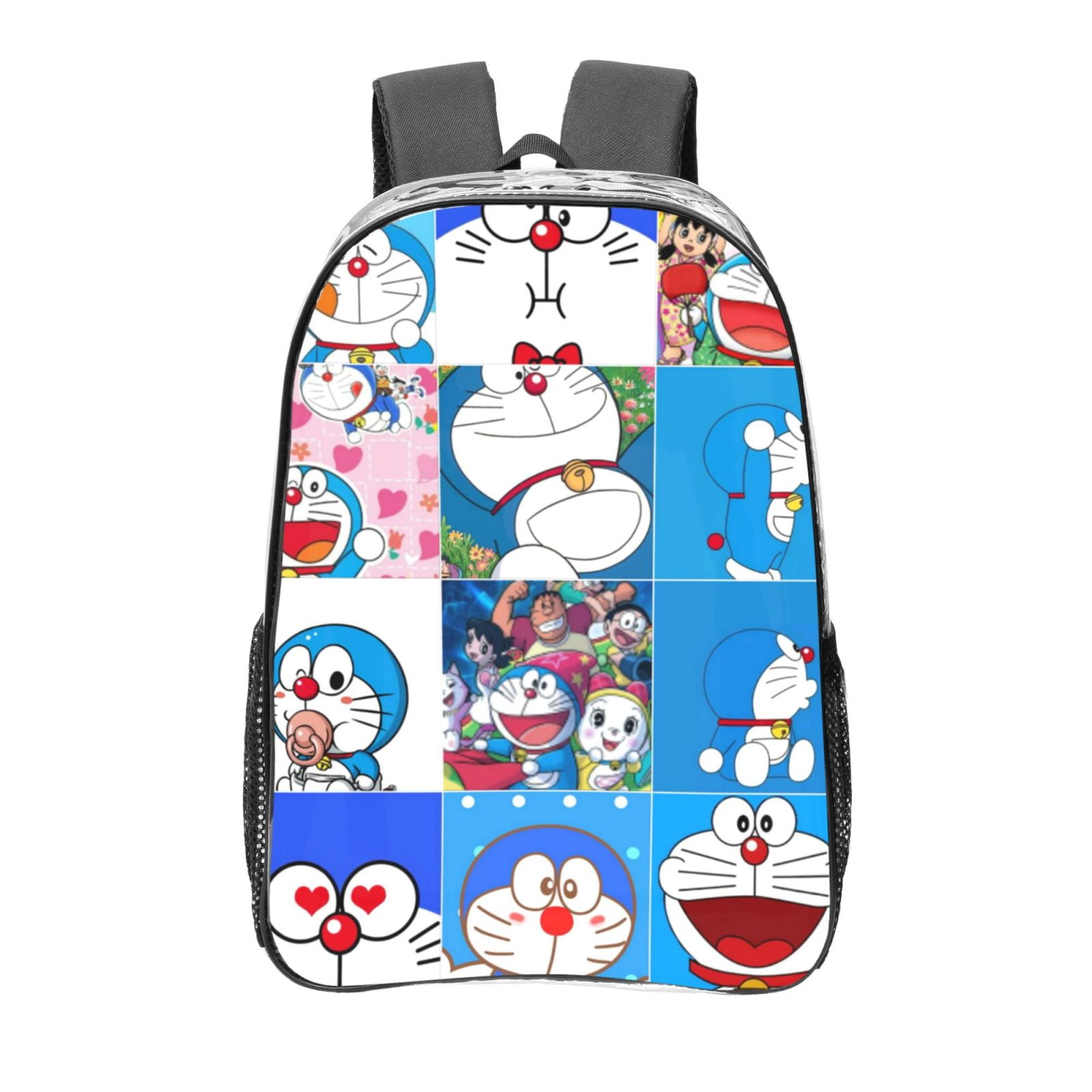 Doraemon Basics Transparent Backpack School See Through Plastic ...
