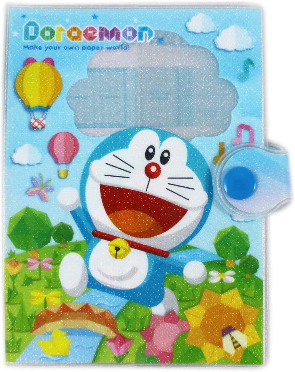 Doraemon Beautiful Sunshine Day Sparkly Passport Cover - Walmart.com