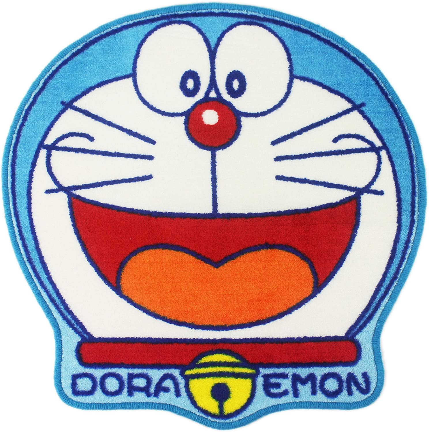 Doraemon Blue Colored Smiling Face Floor Rug - Walmart.com