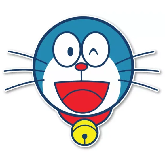 Doraemon Cat Cartoon Sticker Decalphone Decal Water Bottle Stickers ...