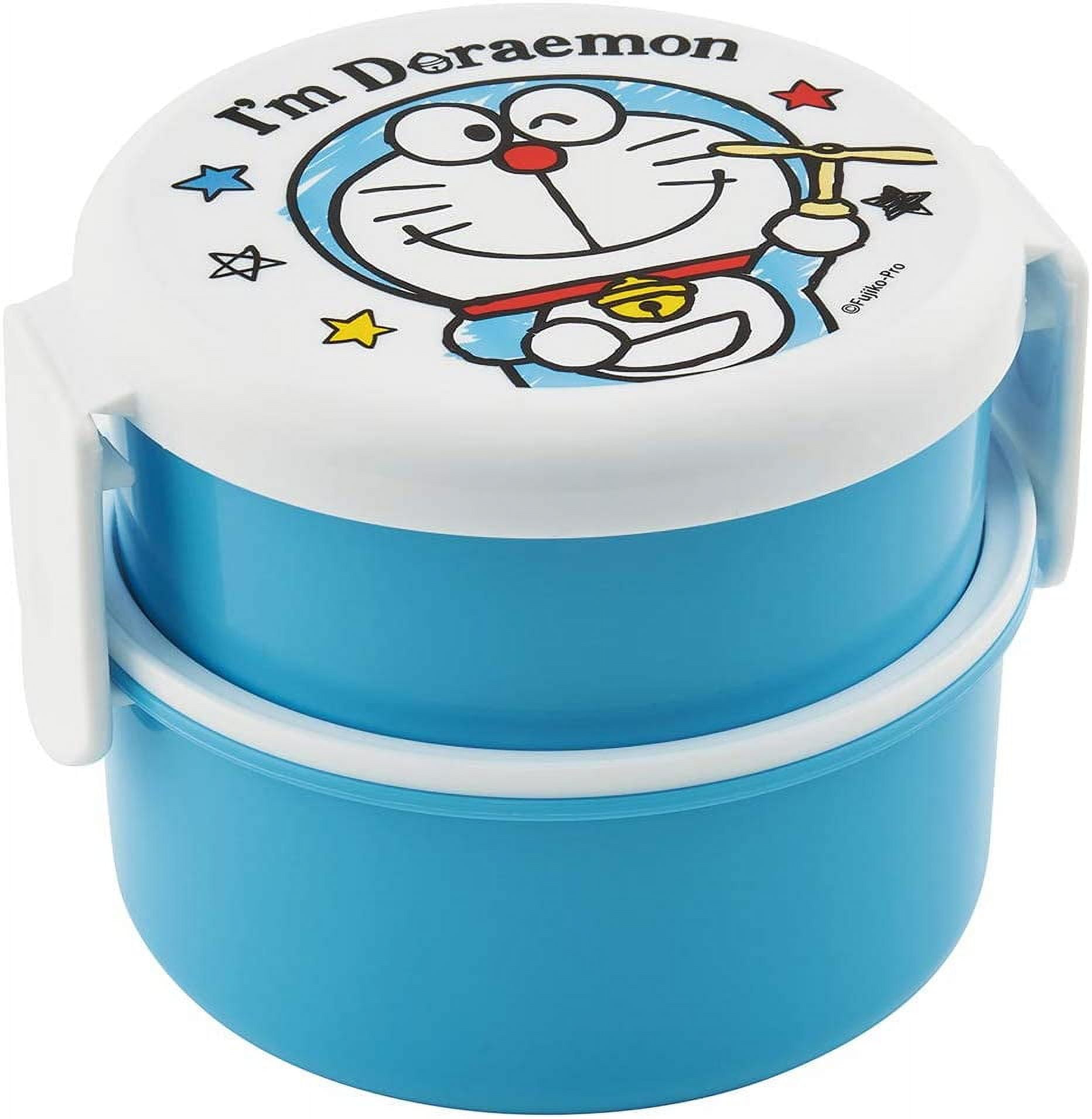 Doraemon Children's- Lunch (Bento) Box from Japan - 500 ml with Two ...