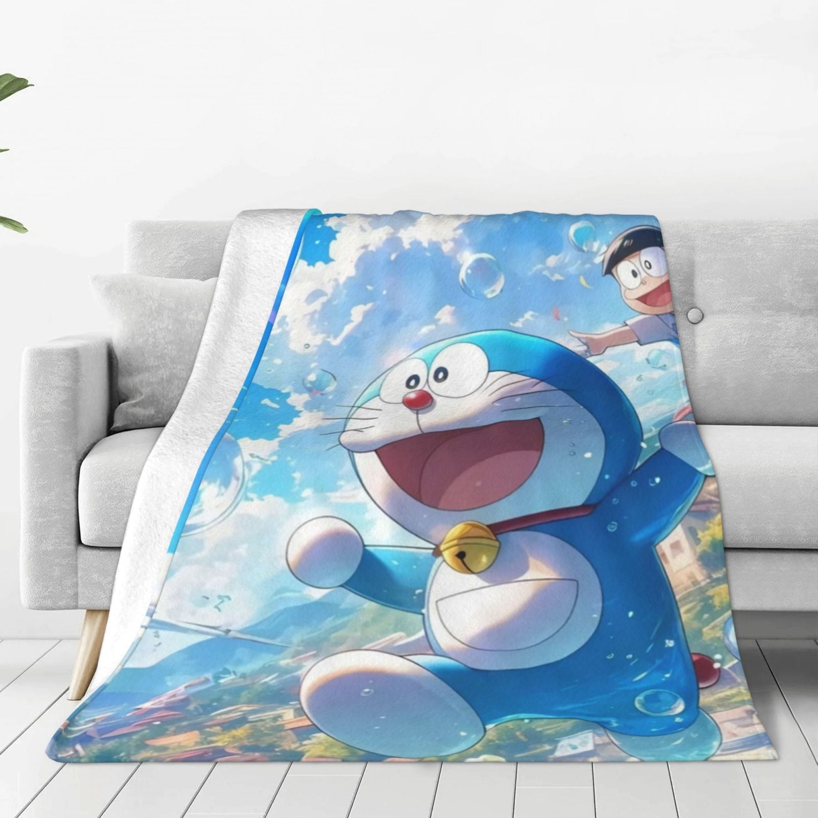 Doraemon Cute Anime Blanket, Gifts For Girls And Boys, Super Soft ...