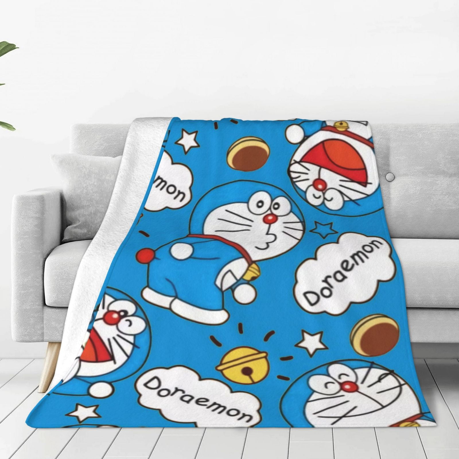 Doraemon Cute Anime Blanket, Gifts For Girls And Boys, Super Soft ...