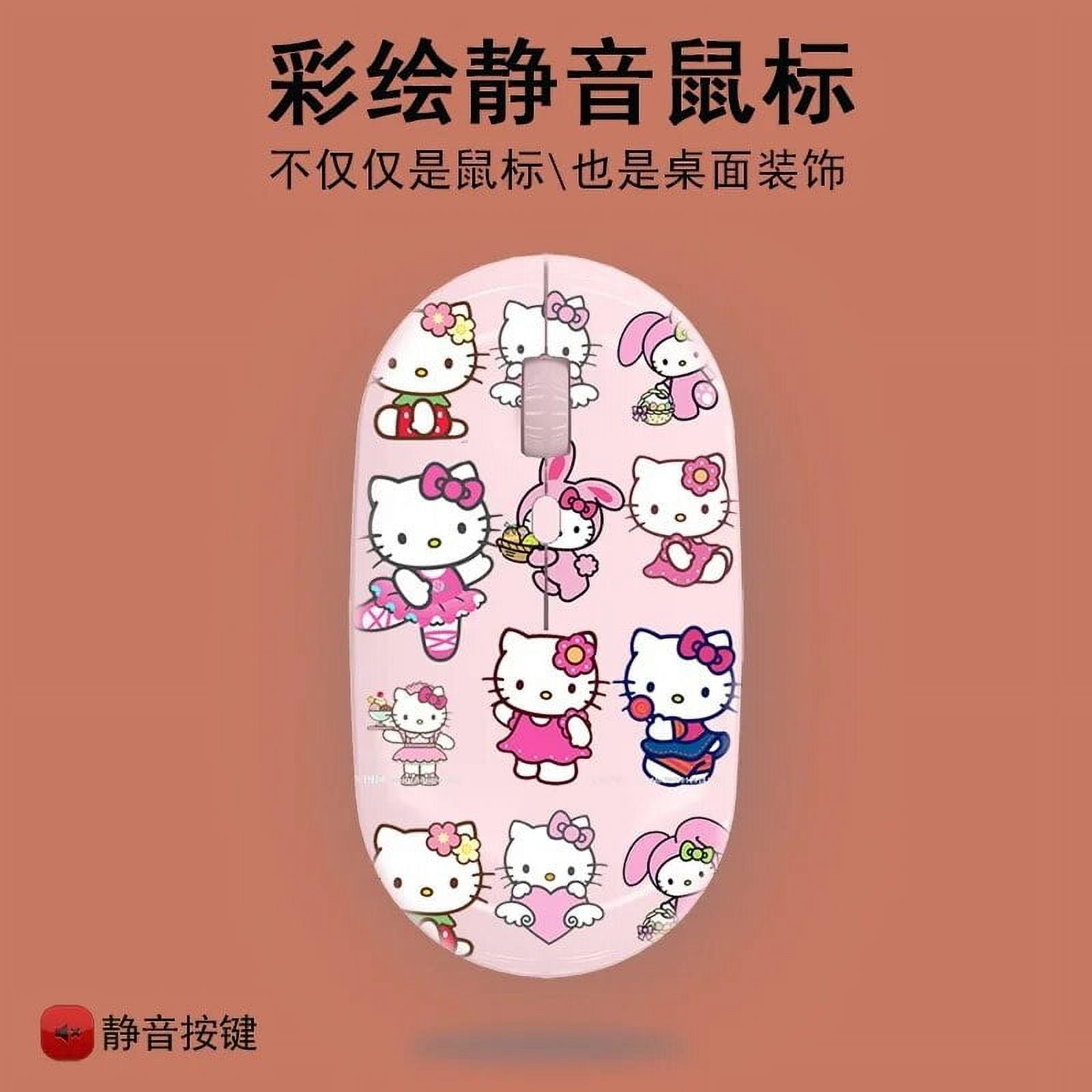 Doraemon Kawaii Hello Kittys Wireless Bluetooth Mouse Silent Set ...