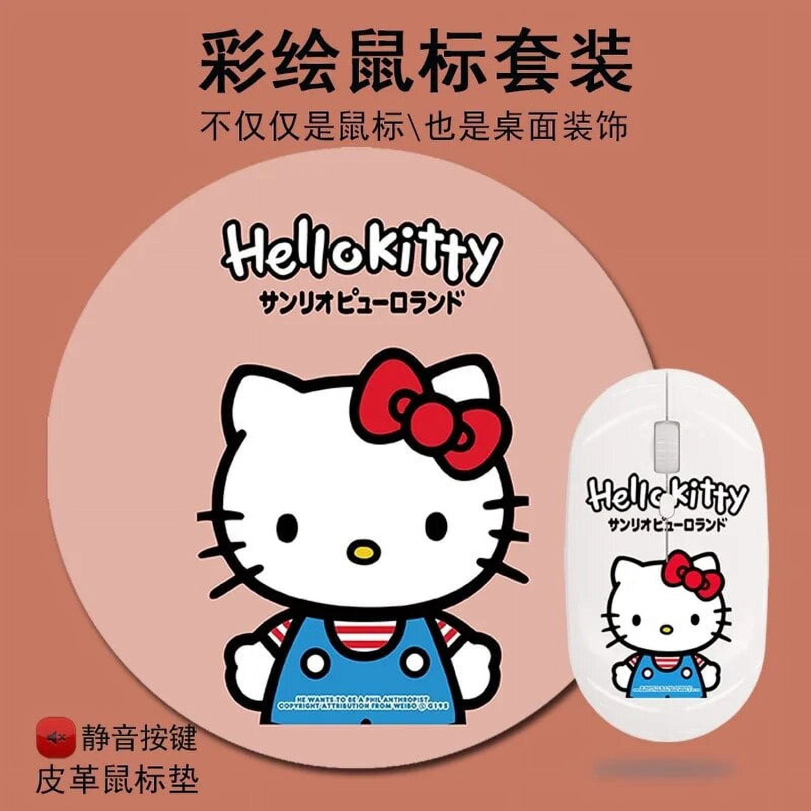 Doraemon Kawaii Hello Kittys Wireless Bluetooth Mouse Silent Set ...
