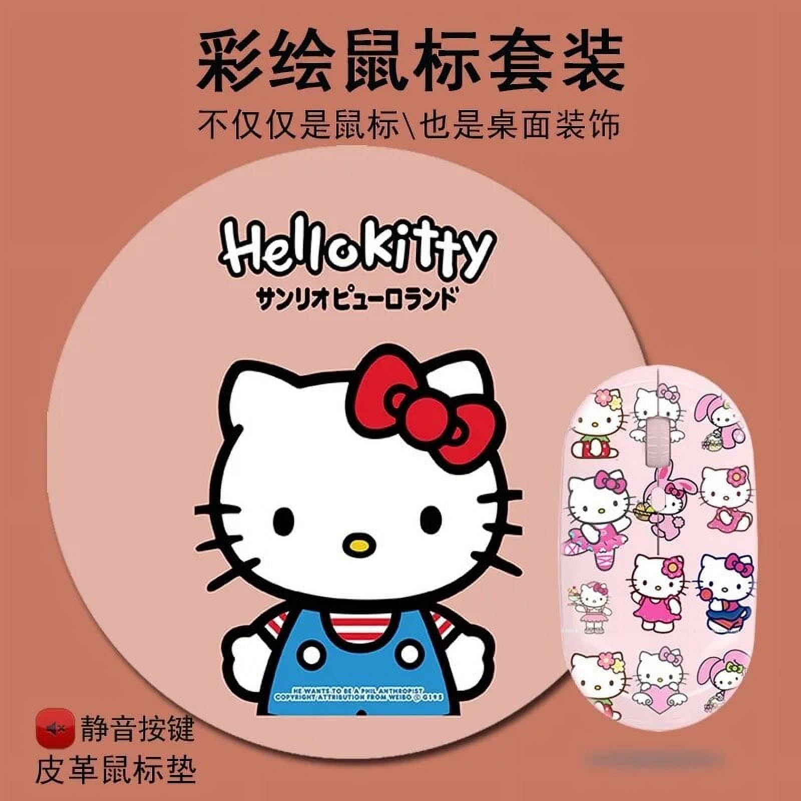 Doraemon Kawaii Hello Kittys Wireless Bluetooth Mouse Silent Set ...