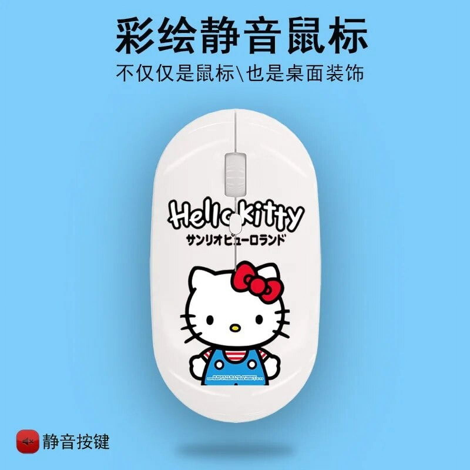 Doraemon Kawaii Hello Kittys Wireless Bluetooth Mouse Silent Set ...