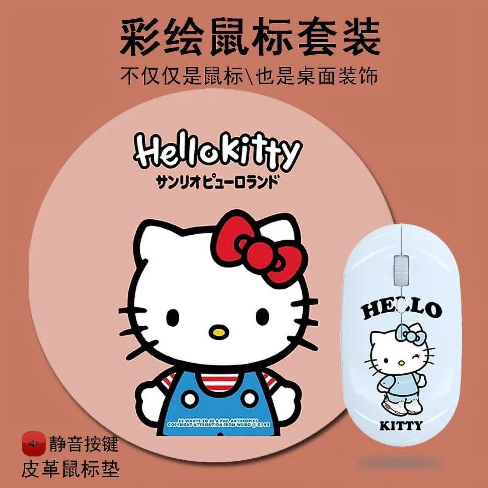 Doraemon Kawaii Hello Kittys Wireless Bluetooth Mouse Silent Set ...