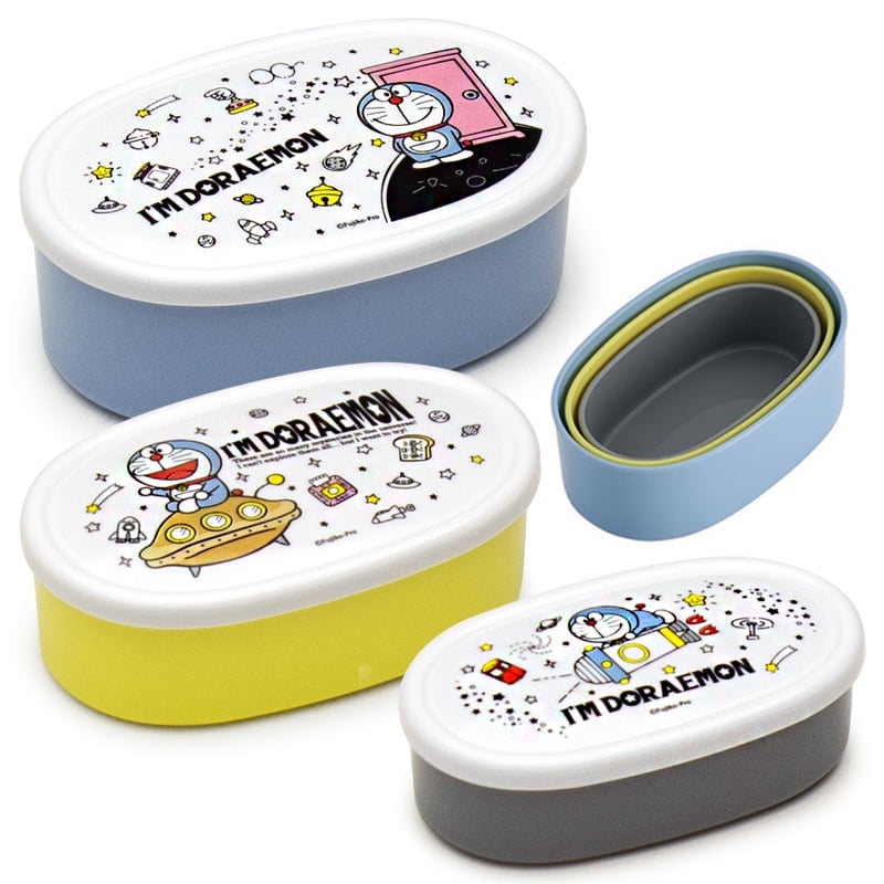 Doraemon Lunch Box Containers 3pc - Walmart.com