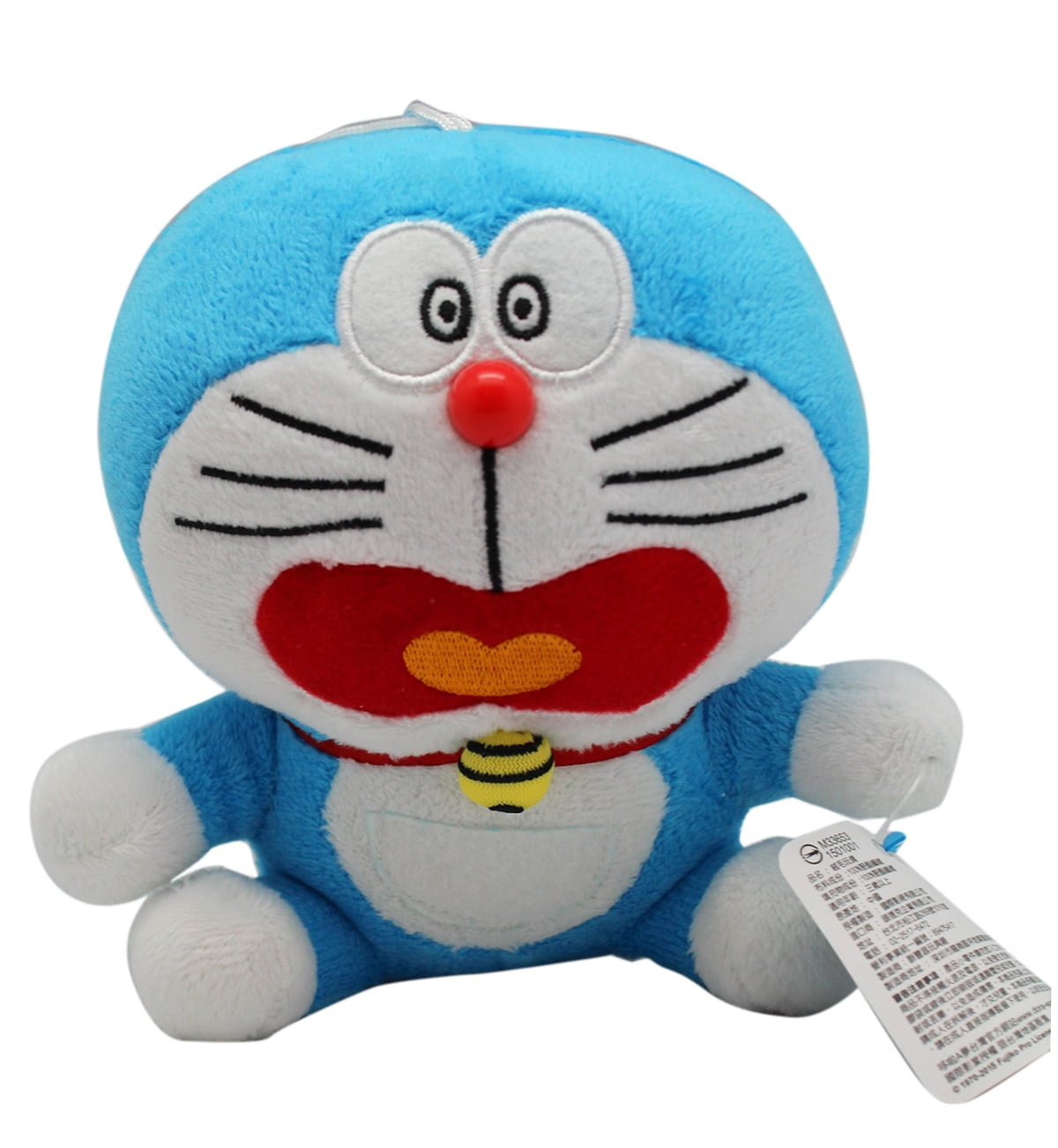 Doraemon Plush -Doraemon With Biting Mouse Suction Cup Plush Toy (6in ...